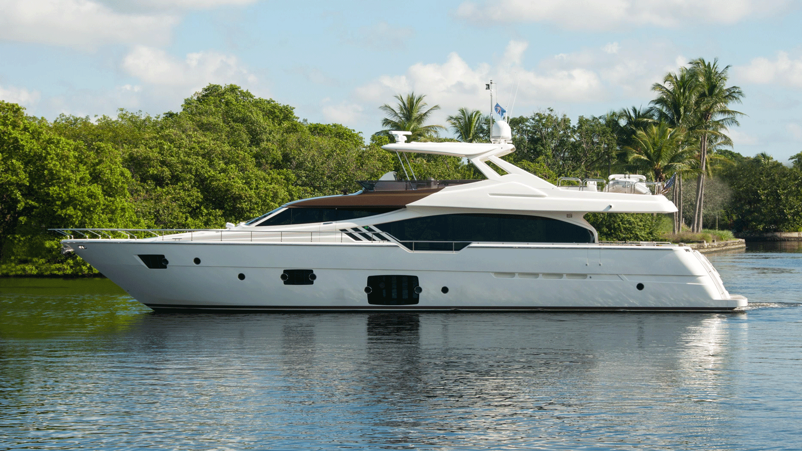 Ferretti motor yacht Current Asset sold
